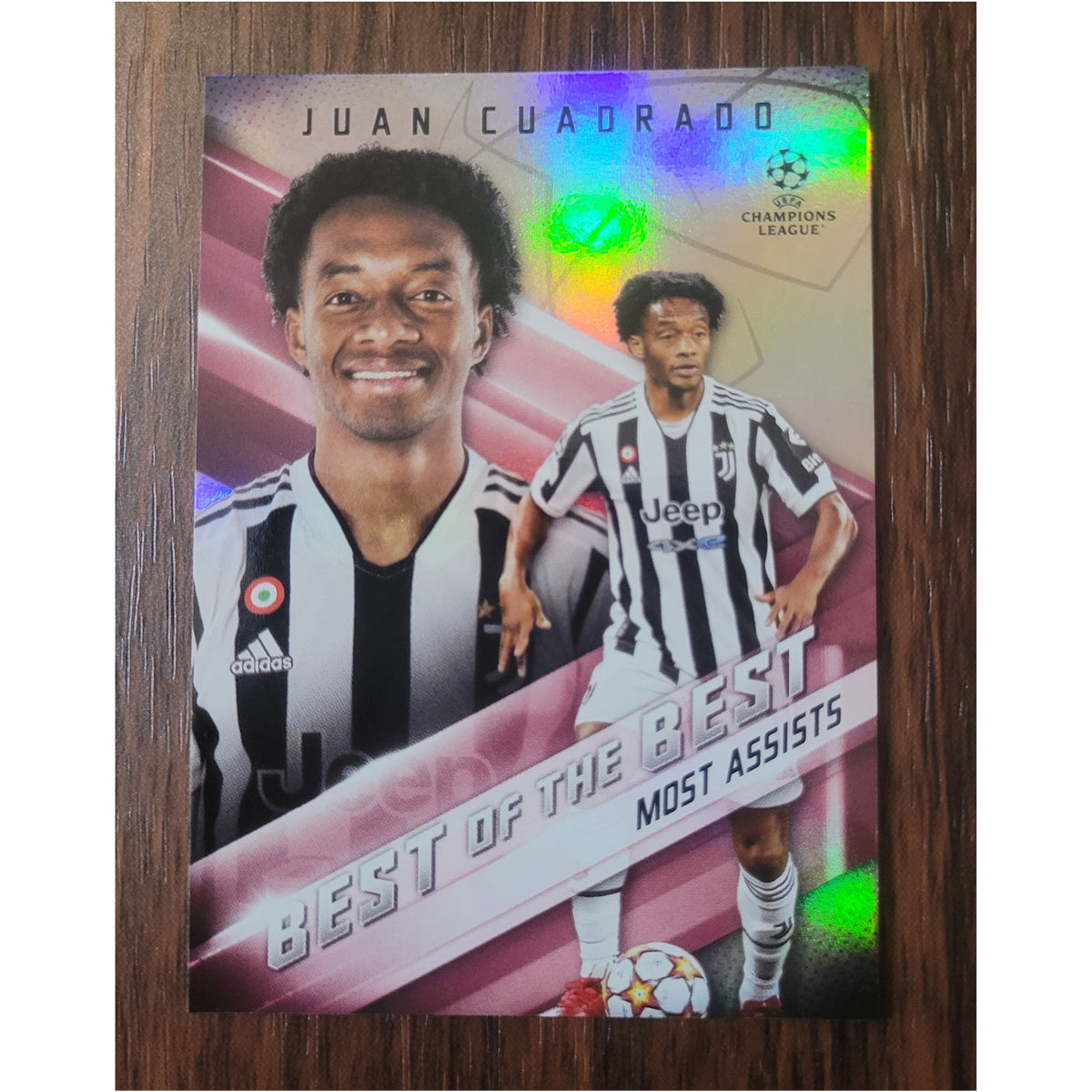 21/22 Topps UEFA Champions League Soccer Best Of The Best Juan Cuadrad ...